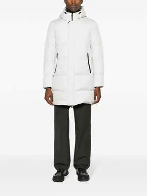 Herno Hooded Padded Parka Coat - Neutrals