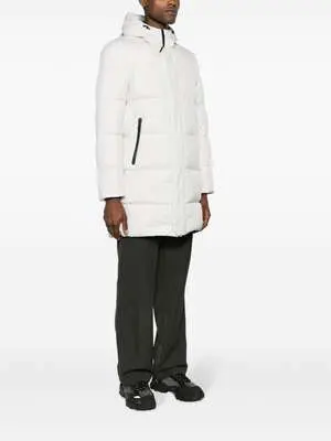 Herno Hooded Padded Parka Coat - Neutrals