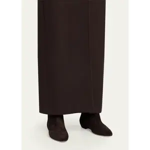 GIANVITO ROSSI Suede Over-the-knee Boots - Moka