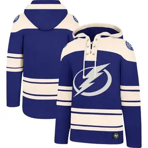 '47 Tampa Bay Lightning Superior Lacer Pullover Hoodie - Blue