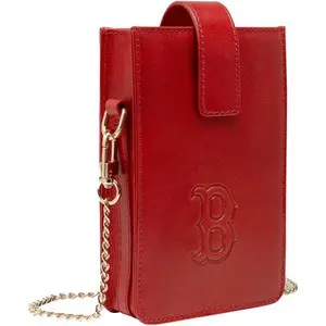 LUSSO Boston Sox Leather Crossbody Purse