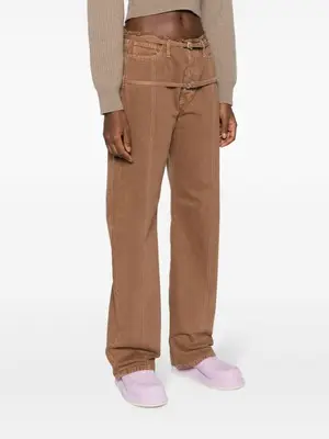 Jacquemus Le De Nîmes Belted Jeans