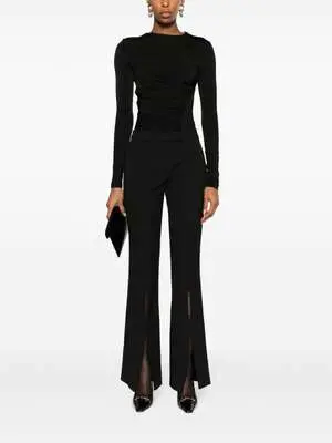 Versace Logo Flared Trousers