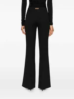 Versace Logo Flared Trousers