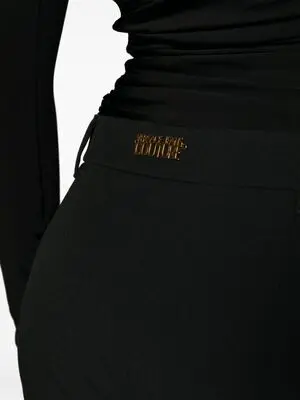 Versace Logo Flared Trousers