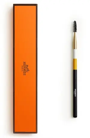 Hermès Les Pinceaux La Brosselash And Eyebrow Brush - Black Multi