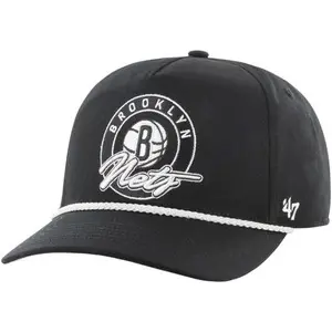 '47 Brooklyn Nets Ring Tone Hitch Snapback - Black