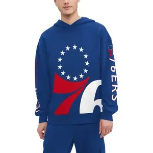 Tommy Hilfiger Philadelphia 76ers Kenny Pullover Hoodie - Royal