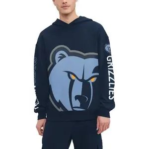 Tommy Hilfiger Memphis Grizzlies Kenny Pullover Hoodie - Navy