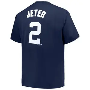 Profile Derek Jeter New York Yankees Big & Tall Name & Number T-shirt