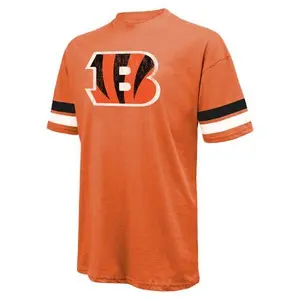 MAJESTIC THREADS Joe Burrow Cincinnati Bengals Name & Number Oversize Fit T-shirt