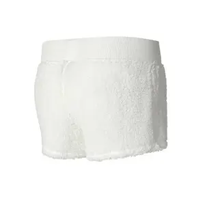 CONCEPTS SPORT Washington Nationals Fluffy Hoodie And Shorts Sleep Set - Cream