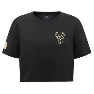 PRO STANDARD Milwaukee Bucks Holiday Glam Boxy T-shirt