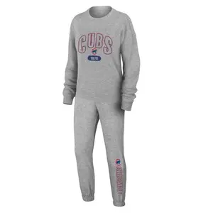 WEAR BY ERIN ANDREWS Chicago Cubs Knitted Lounge Set