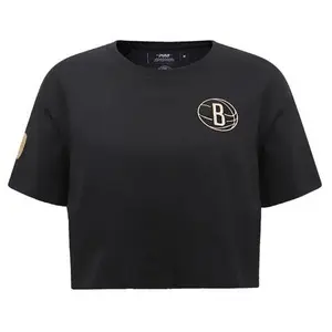 PRO STANDARD Brooklyn Nets Holiday Glam Boxy T-shirt