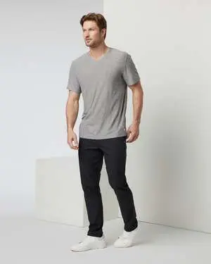 Vuori Cascade Tech Chino Pants Athletic Slim Fit - Black