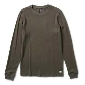 Vuori Waffle Crew Neck T-Shirt Oregano