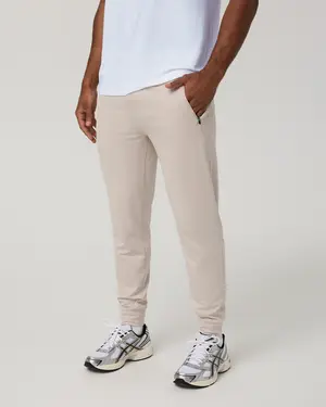 Vuori Vuori Ponto Performance Jogger Pants Ecru Heather