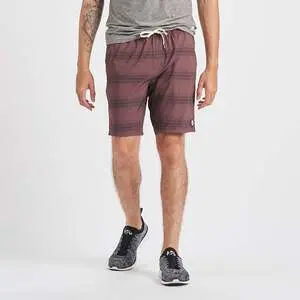 Vuori Kore Lined Shorts Fig Black Stripe