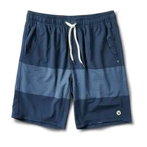 Vuori Kore Lined Shorts Ink Texture Block