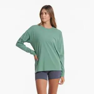 Vuori Long-Sleeve Tee Celadon