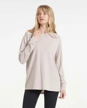 Vuori Long-Sleeve Tee Oyster