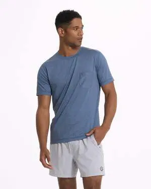 Vuori Vuori Tradewind Performance T-shirt Coastal Heather