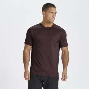 Vuori Vuori Tradewind Performance T-shirt Oxblood Heather