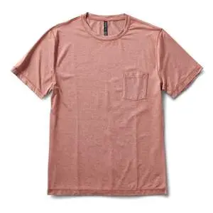 Vuori Vuori Tradewind Performance T-shirt Red Clay Heather