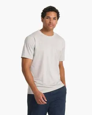 Vuori Vuori Tradewind Performance T-shirt Vapor Heather