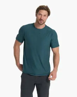 Vuori Vuori Strato Tech T-Shirt Beryl Heather
