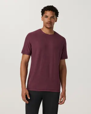 Vuori Strato Tech T-shirt - Fig Heather
