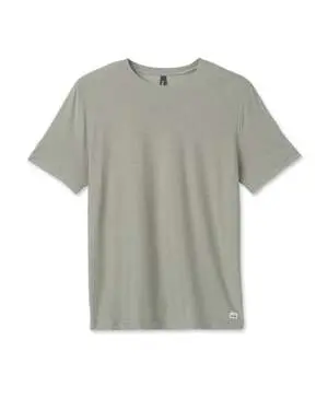 Vuori Vuori Strato Tech T-Shirt White Sage Heather