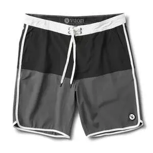 Vuori Boardshorts Charcoal Colorblock