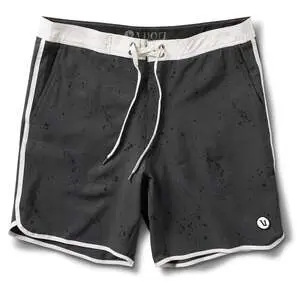 Vuori Boardshorts Charcoal Splatter
