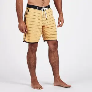 Vuori Boardshorts Saffron Stripe