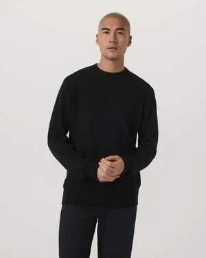 Vuori Fluent Pullover Sweater - Black