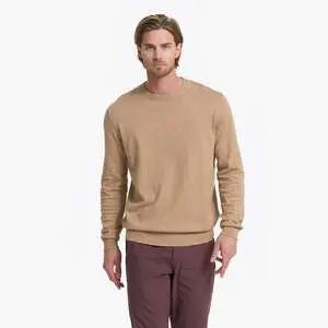 Vuori Fluent Sweater Camel Heather