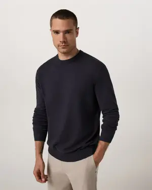 Vuori Fluent Pullover Sweater Navy