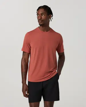 Vuori Current Tech T-Shirt Spice
