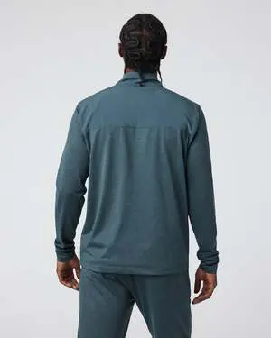 Vuori Sunday Eleent Track Jacket - Grove Heather