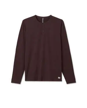 Vuori Long Sleeve Performance Henley