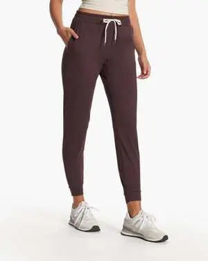 Vuori Vuori Performance Jogger Pant - Long Mahogany Heather