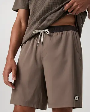 Vuori Kore Lined 9" Shorts Bark