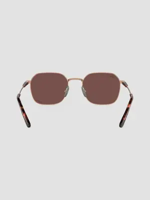 Ray-ban Rb8094 Jim 53mm Square Sunglasses - Violet