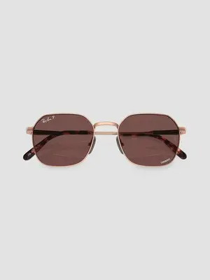 Ray-ban Rb8094 Jim 53mm Square Sunglasses - Violet