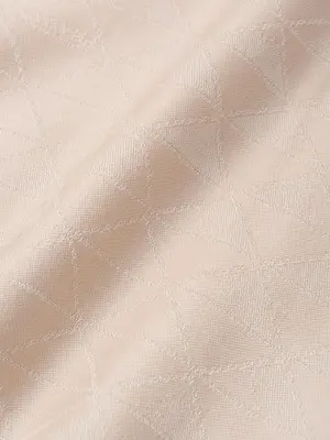 Prada Symbole Silk And Wool Jacquard Shawl - Light Beige