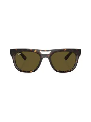 Ray-ban Rb4426 Phil 54mm Square Sunglasses Havana