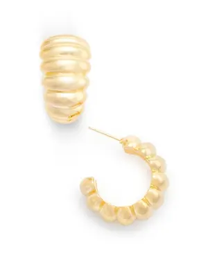 Bloomingdale'S 14k Yellow Huggie Hoop Earrings