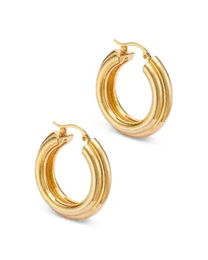 Bloomingdale'S 14k Yellow Triple Hoop Earrings - Gold